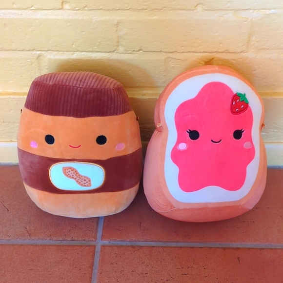 Squishmallows | Toys | Peanut Butter And Jelly Squishmallows | Poshmark